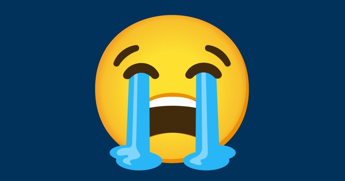 😭 Visage Qui Pleure à Chaudes Larmes Emojis