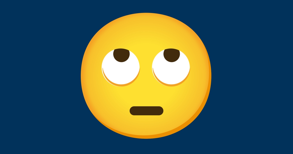 🙄 Visage Qui Lève Les Yeux Au Ciel Emojis