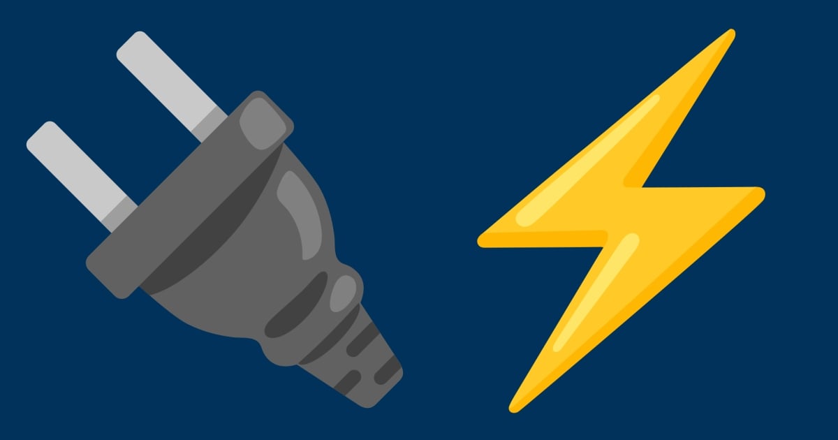⚡ électricité Emojis 🔌