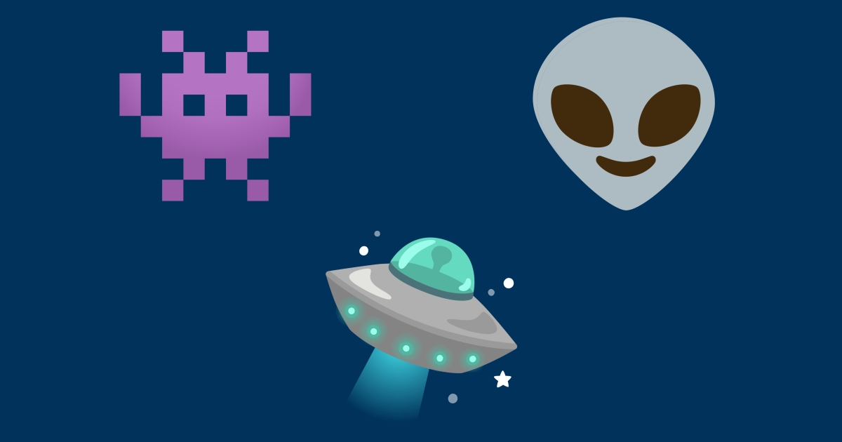 👽 Alien Emojis 👾 🛸
