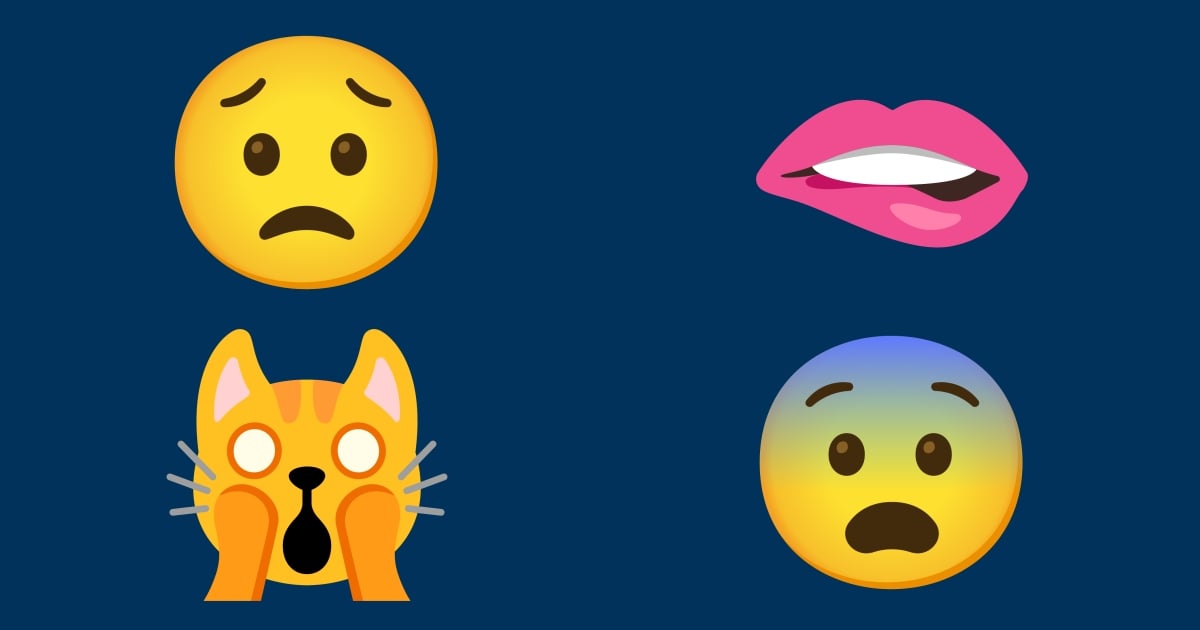 😟 Inquiet Emojis 😨 🙀 🫦