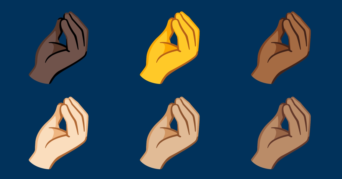 🤌 Agacement Emojis 🤌🏻 🤌🏼 🤌🏽 🤌🏾 🤌🏿