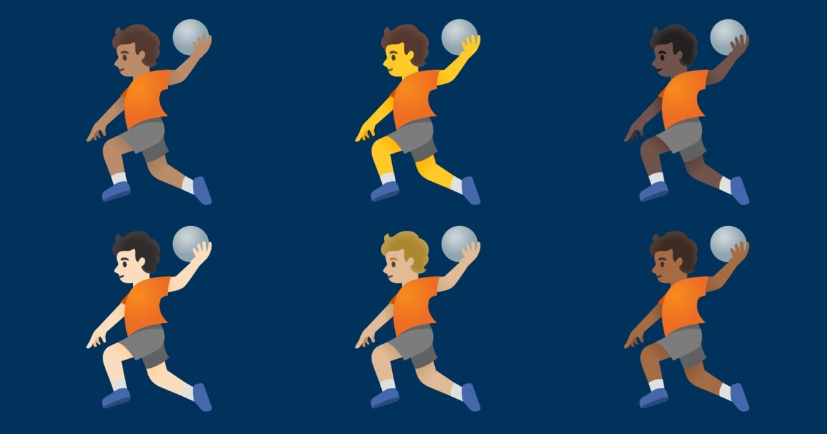 🤾 Personne Jouant Au Handball Emojis 🤾🏻 🤾🏼 🤾🏽 🤾🏾 🤾🏿