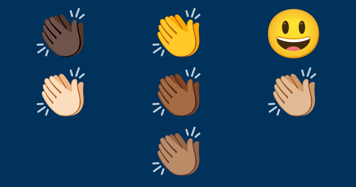 😃 Formidable Emojis 👏 👏🏻 👏🏼 👏🏽 👏🏾 👏🏿