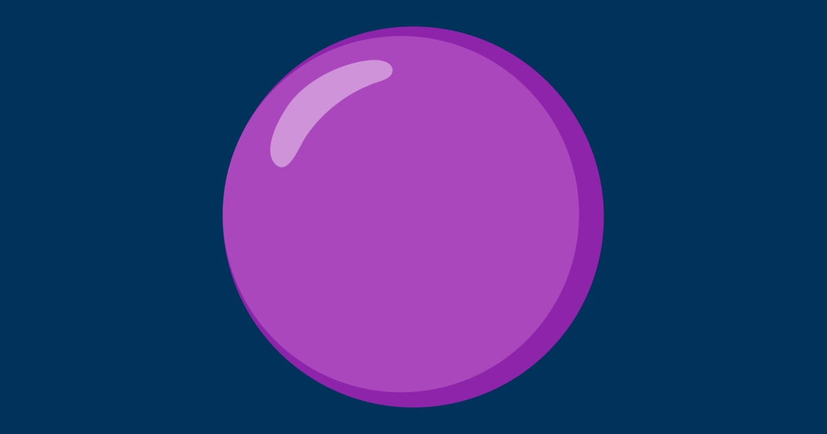 🟣 Cerchio Di Colore Viola Emoji