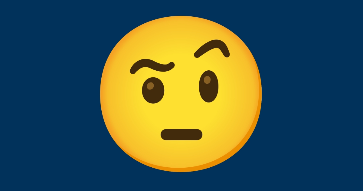 🤨 Eh Emoji