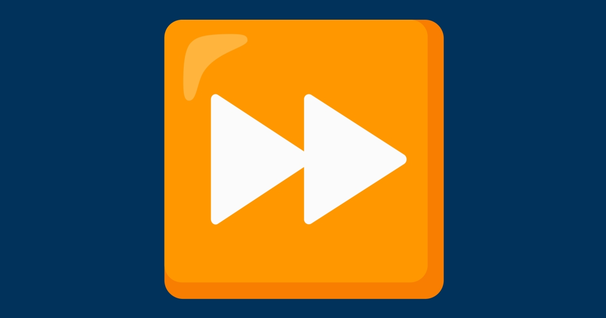 ⏩ Fast Forward Emoji