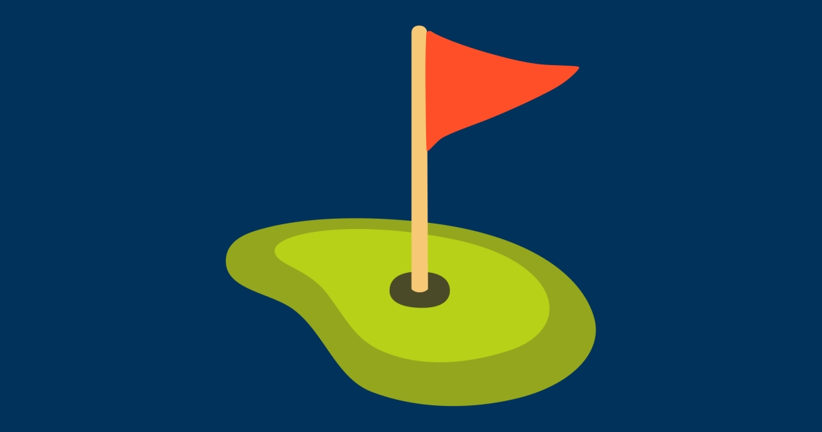 ⛳ Bandiera Golf Emoji