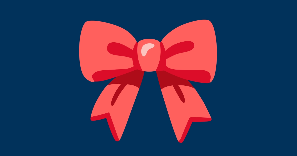 🎀 Fiocco Rosa Emoji