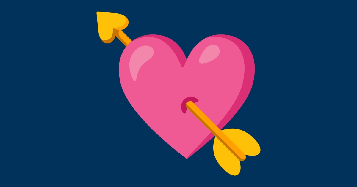 💘 Cuore Rosa Con Freccia Emoji