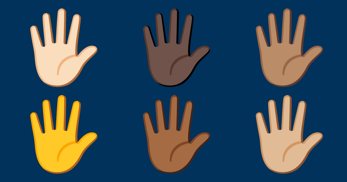 🖐️ High Five Emoji 🖐🏻 🖐🏼 🖐🏽 🖐🏾 🖐🏿