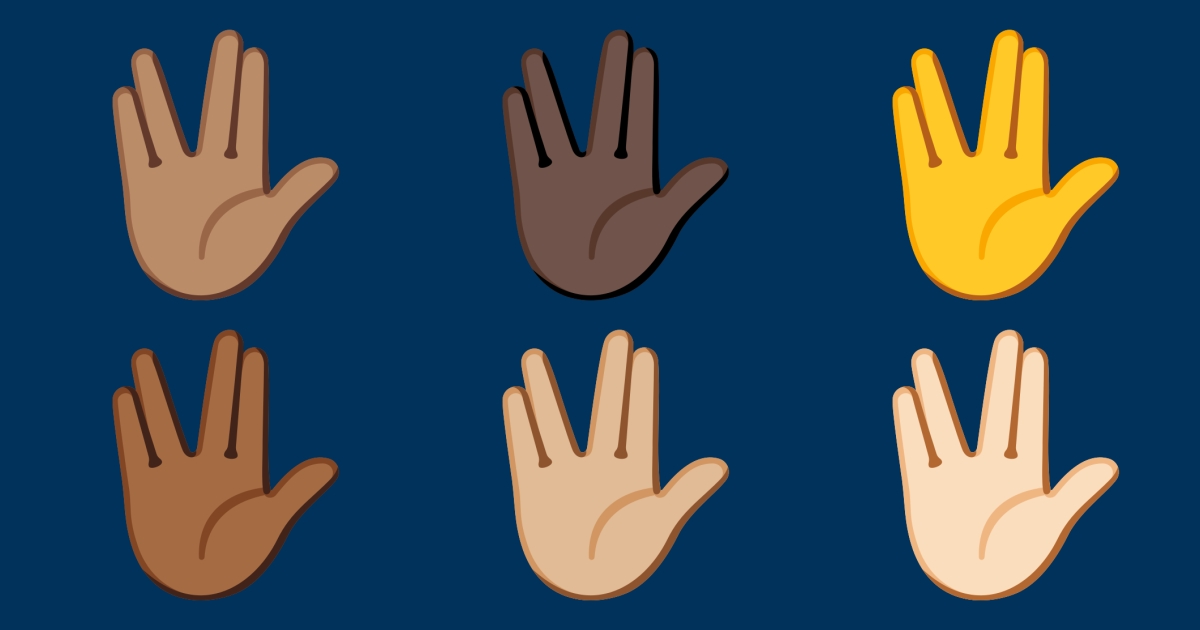 🖖 Spock Emoji 🖖🏻 🖖🏼 🖖🏽 🖖🏾 🖖🏿