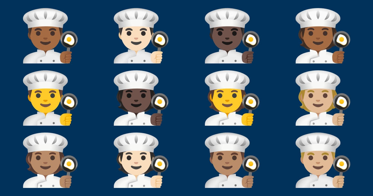 🧑‍🍳 Cuoco Emoji 👨‍🍳 🧑🏻‍🍳 🧑🏼‍🍳 🧑🏽‍🍳 🧑🏾‍🍳 🧑🏿‍🍳