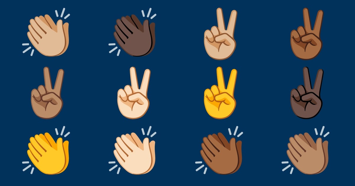 ️ Yeah Emoji 👏 🏻 🏼 🏽 🏾 🏿