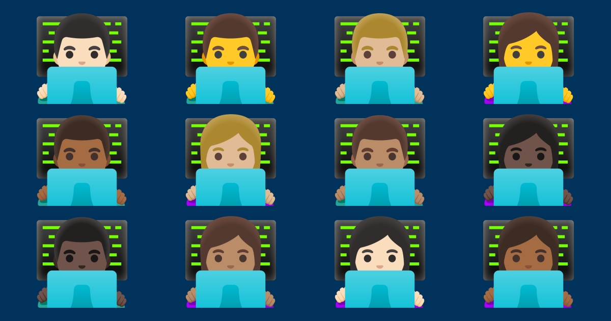 👨‍💻 High Tech Emoji 👩‍💻 👨🏻‍💻 👨🏼‍💻 👨🏽‍💻 👨🏾‍💻 👨🏿‍💻