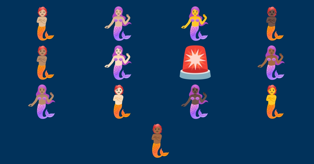 🧜 Sirena Emoji 🧜‍♀️ 🚨 🧜🏻 🧜🏼 🧜🏽 🧜🏾