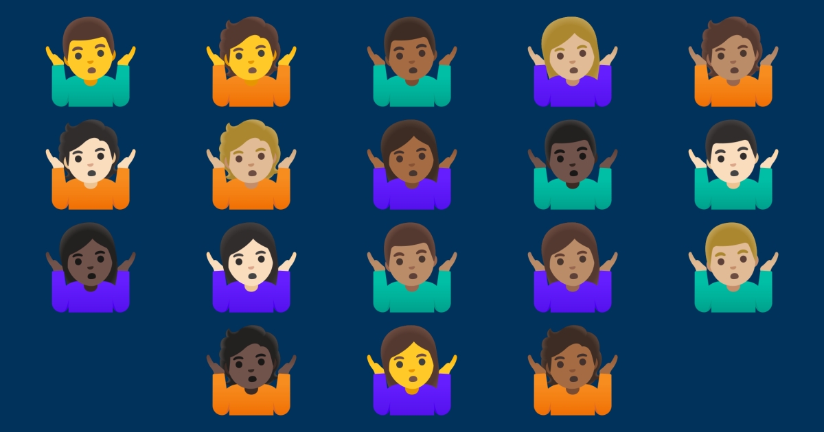 🤷 Indifferenza Emoji 🤷‍♂️ 🤷‍♀️ 🤷🏻 🤷🏼 🤷🏽 🤷🏾