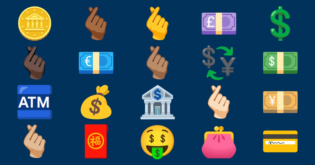 🤑 Denaro Emoji 🫰 🏦 🧧 👛 💰 🪙