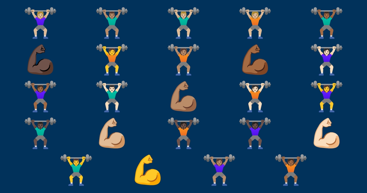 💪 Pesi Emoji 🏋️ 🏋️‍♂️ 🏋️‍♀️ 💪🏻 💪🏼 💪🏽
