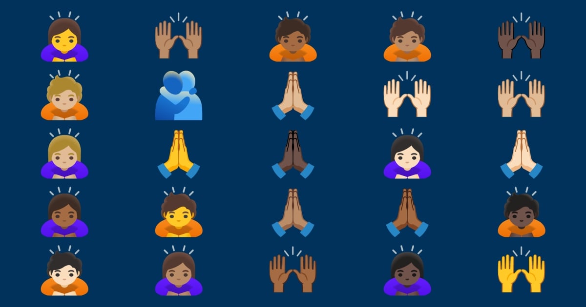 🙌 Grazie Emoji 🙏 🙇 🙇‍♀️ 🫂 🙌🏻 🙌🏼