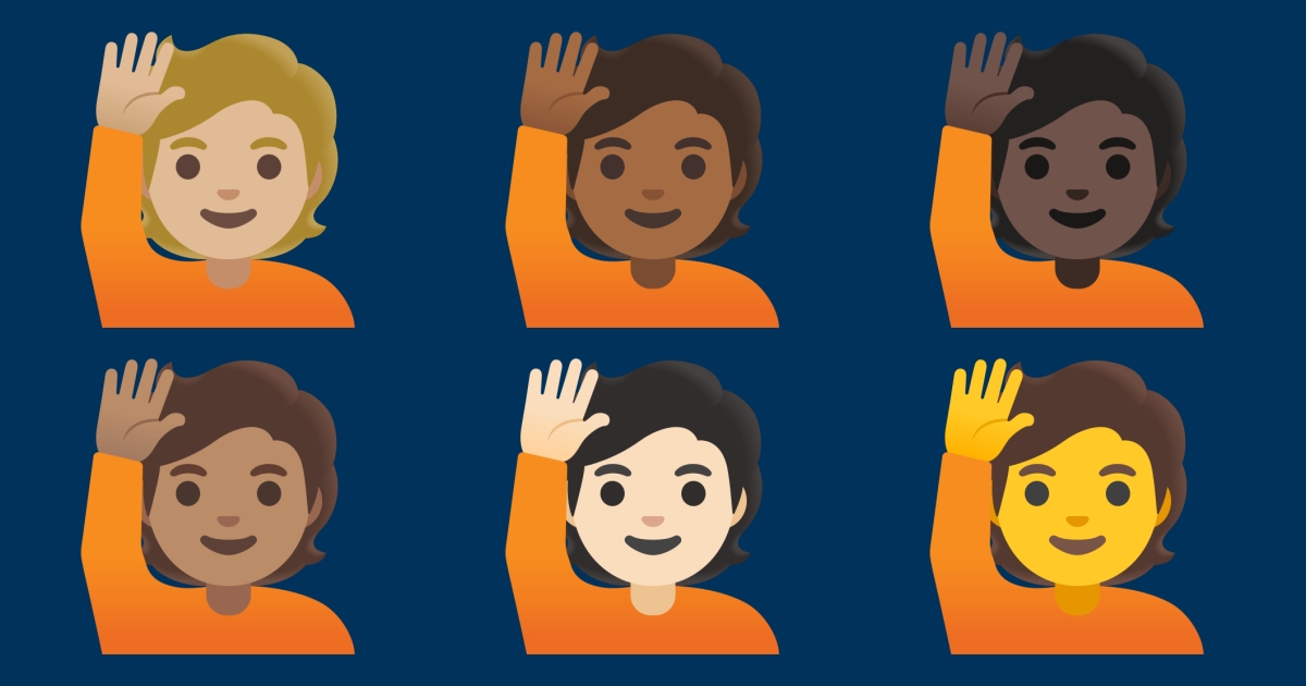 🙋 Persona Con La Mano Levantada Emojis 🙋🏻 🙋🏼 🙋🏽 🙋🏾 🙋🏿
