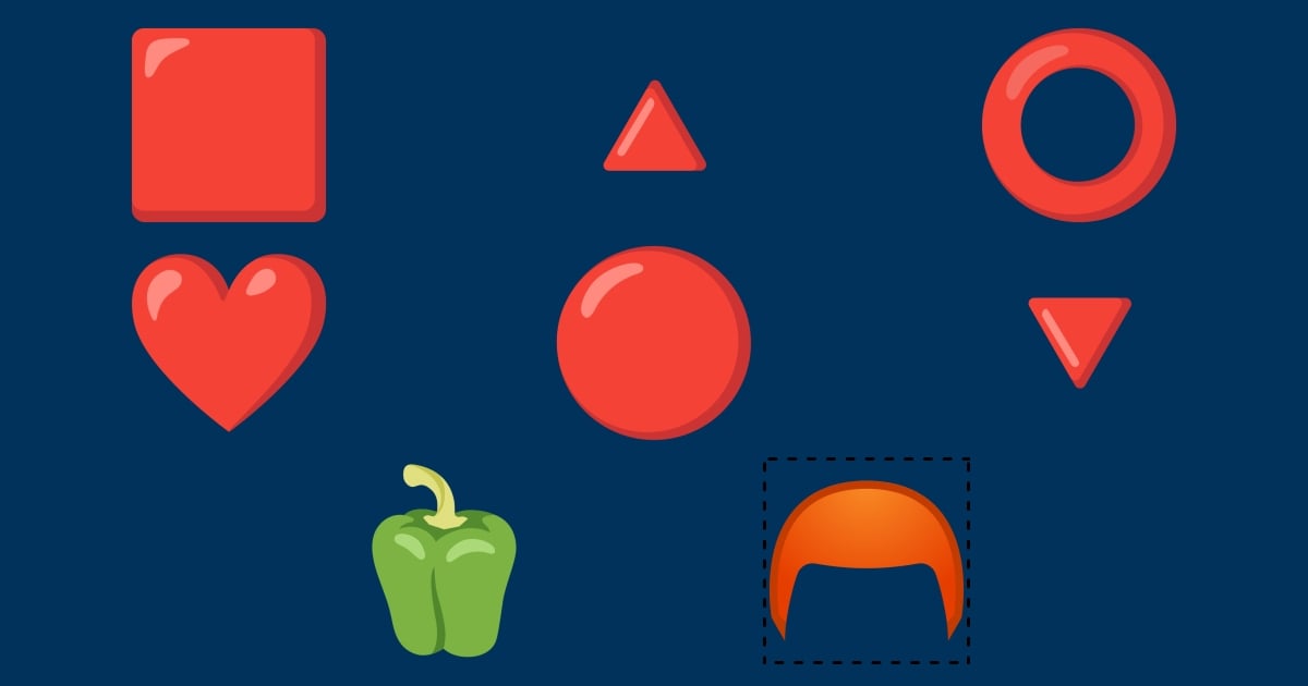 ️ Rojo Emojis 🫑 ⭕ 🔴 🟥 🔺 🔻