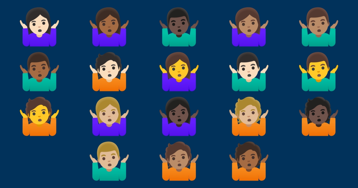 🤷 Encogerse Emojis 🤷‍♂️ 🤷‍♀️ 🤷🏻 🤷🏼 🤷🏽 🤷🏾