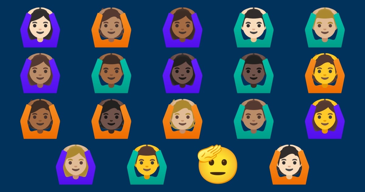 🫡 Vale Emojis 🙆 🙆‍♂️ 🙆‍♀️ 🙆🏻 🙆🏼 🙆🏽