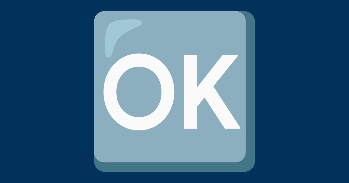 🆗 Símbolo “OK” Emojis