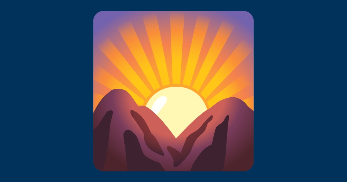 🌄 Nascer Do Sol Sobre As Montanhas Emojis