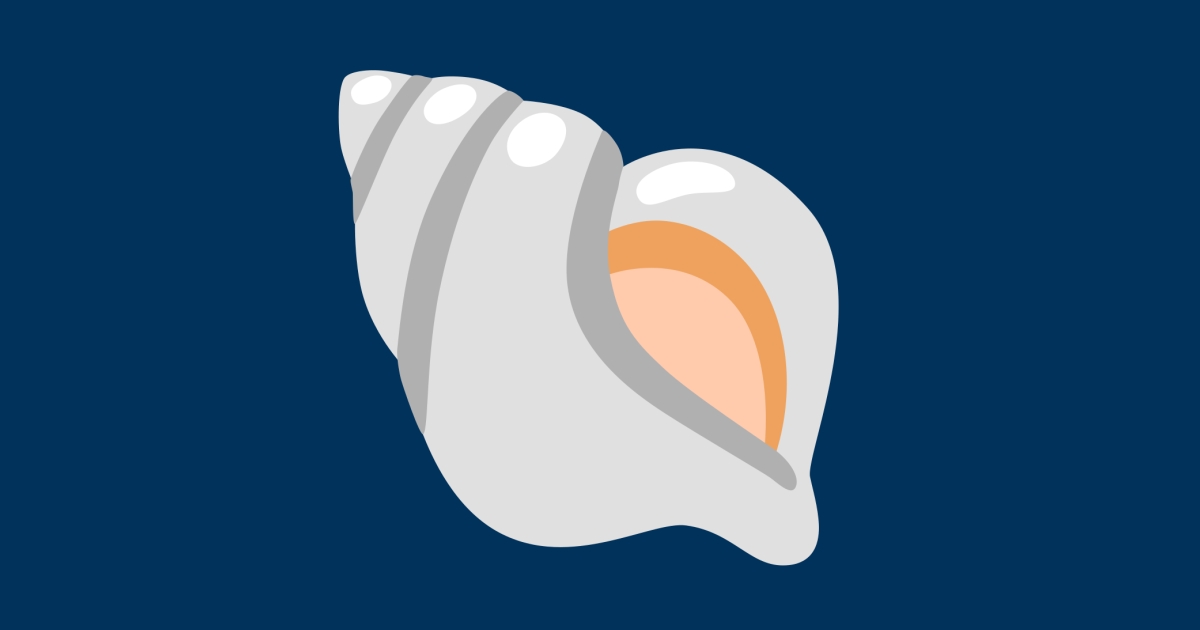 🐚 Concha Do Mar Emojis