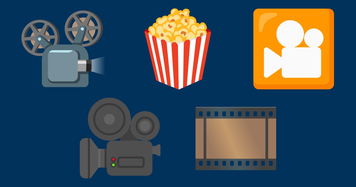 🍿 Cinema Emojis 🎥 🎞️ 📽️ 🎦