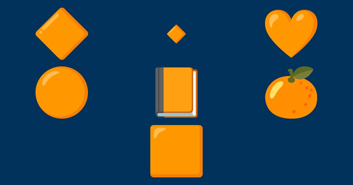 🧡 Laranja Emojis 🍊 📙 🟠 🟧 🔶 🔸