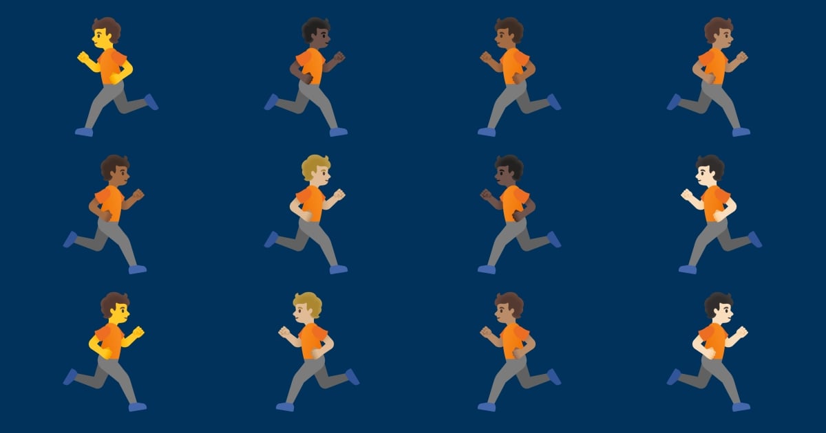 🏃 Pessoa Correndo Emojis 🏃‍ ️ 🏃🏻 🏃🏼 🏃🏽 🏃🏾 🏃🏿
