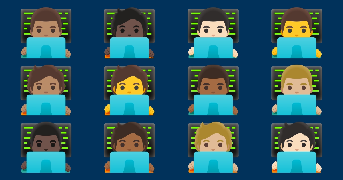 🧑‍💻 Inventor Emojis 👨‍💻 🧑🏻‍💻 🧑🏼‍💻 🧑🏽‍💻 🧑🏾‍💻 🧑🏿‍💻