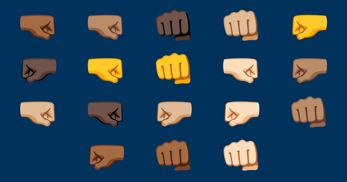 👊 Soco Emojis 🤛 🤜 👊🏻 👊🏼 👊🏽 👊🏾