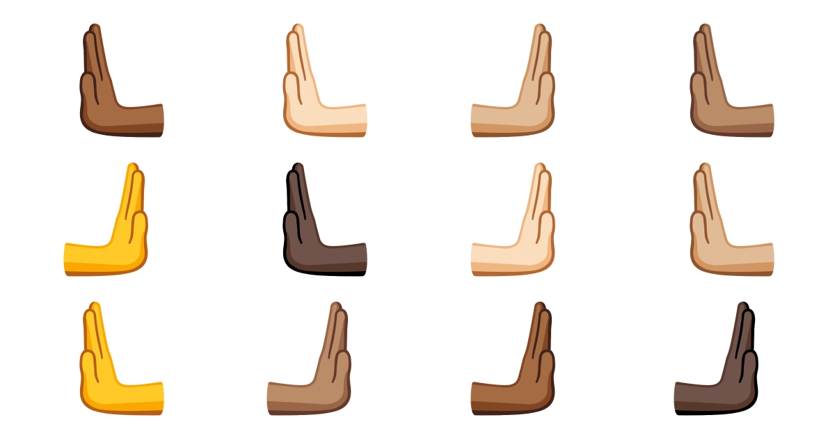 Push Emojis 🫸 🫷🏻 🫷🏼 🫷🏽 🫷🏾 🫷🏿