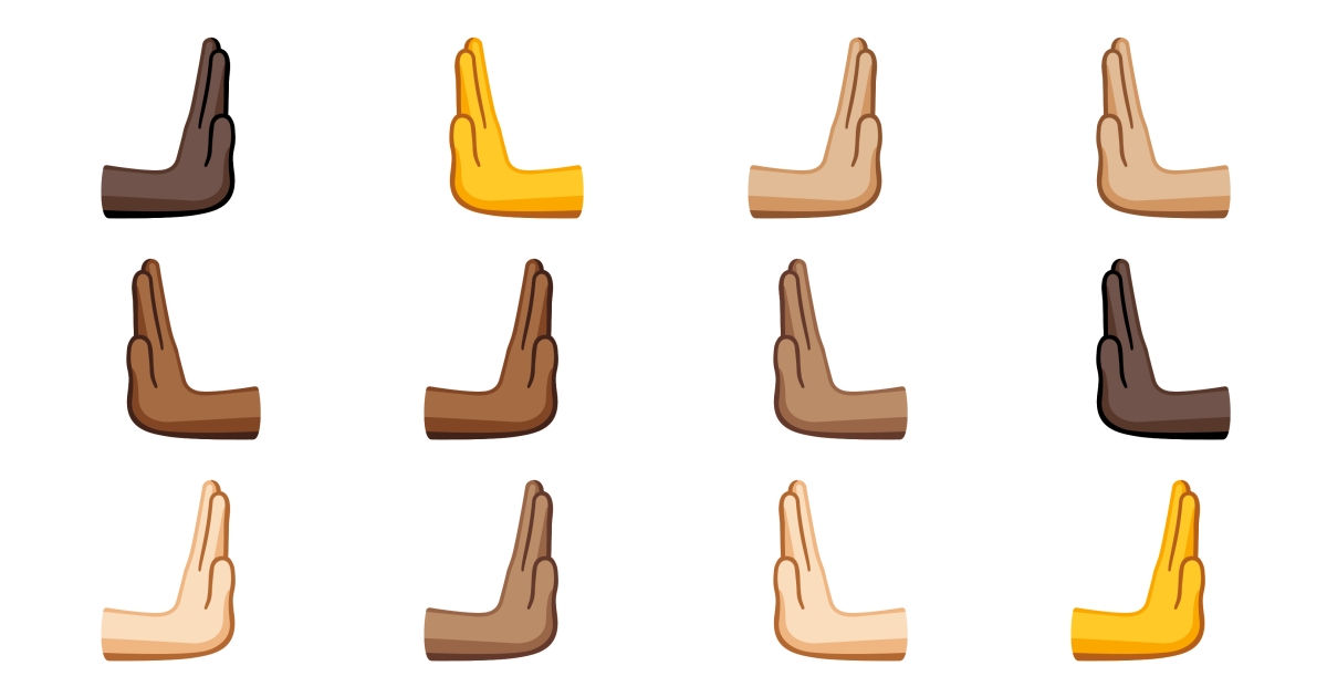 Wait Emojis 🫸 🫷🏻 🫷🏼 🫷🏽 🫷🏾 🫷🏿