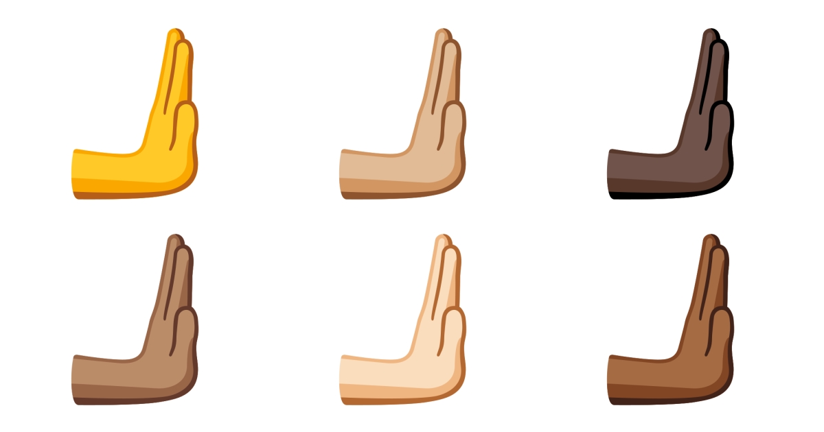 Mano Empujando Hacia La Derecha Emojis 🫸🏻 🫸🏼 🫸🏽 🫸🏾 🫸🏿