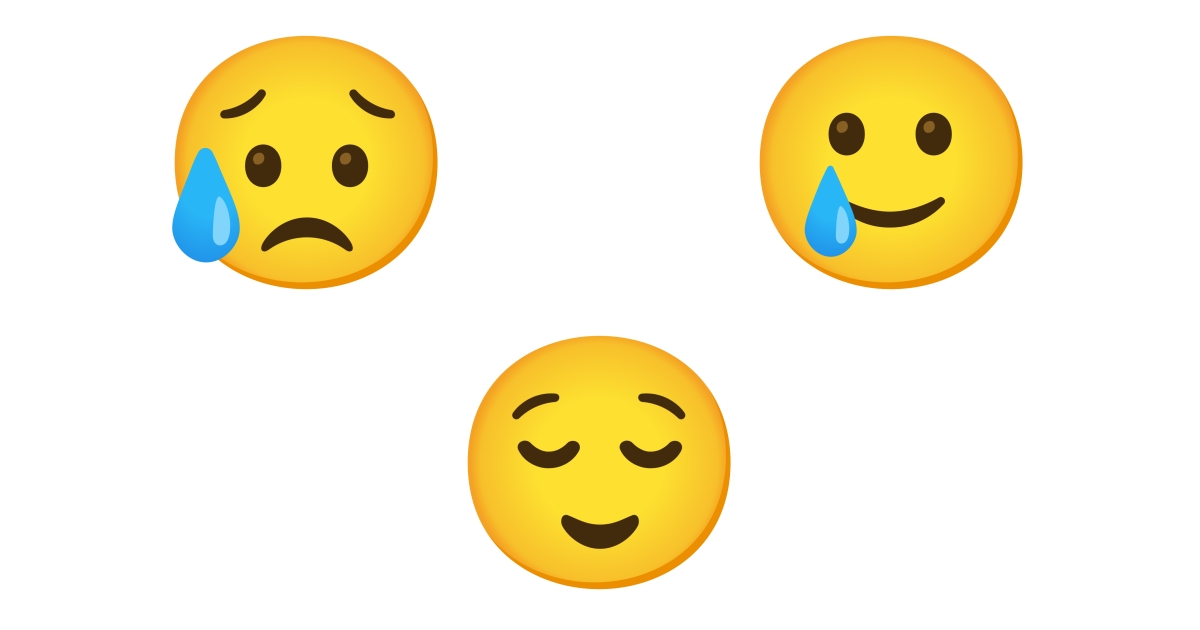🥲 Relieved Emojis 😌 😥