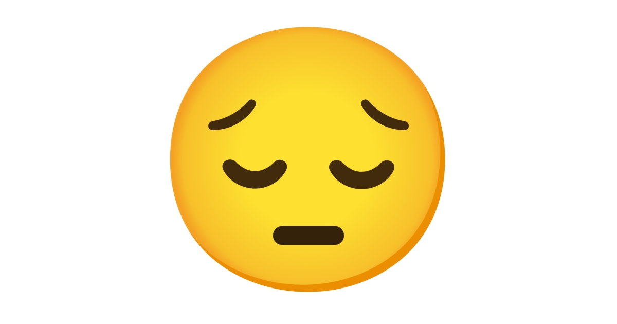 😔 Dejected Emojis