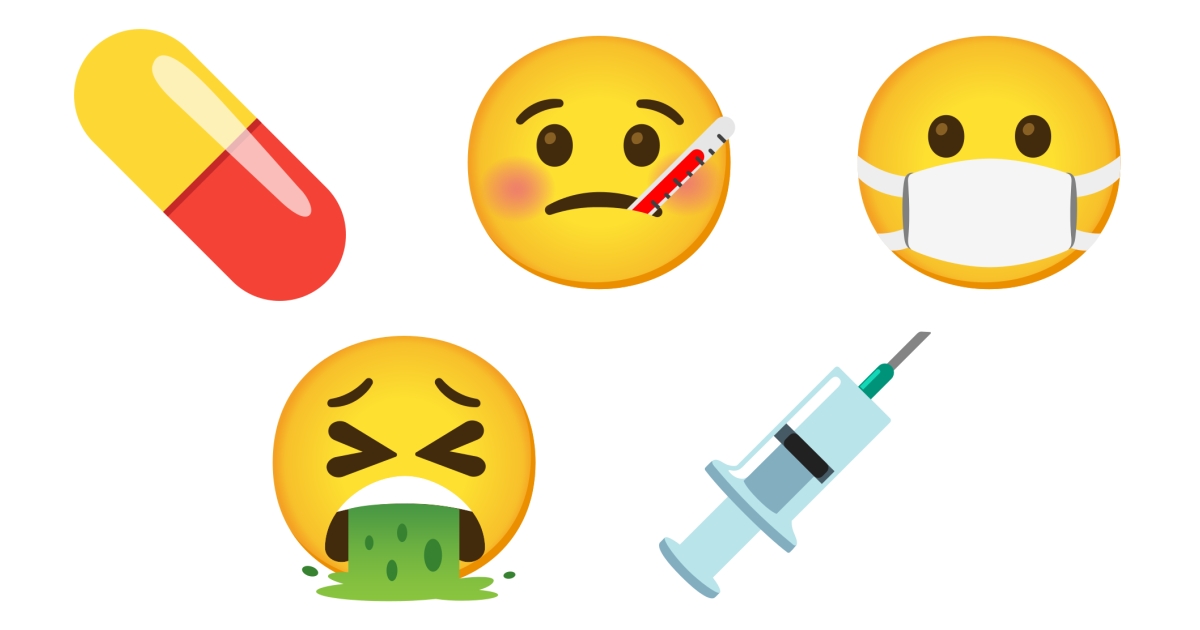 😷 Sick Emojis 🤒 🤮 💉 💊