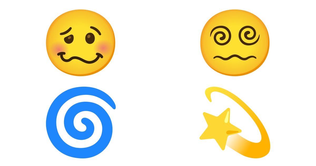 🥴 Dizzy Emojis 😵‍💫 💫 🌀