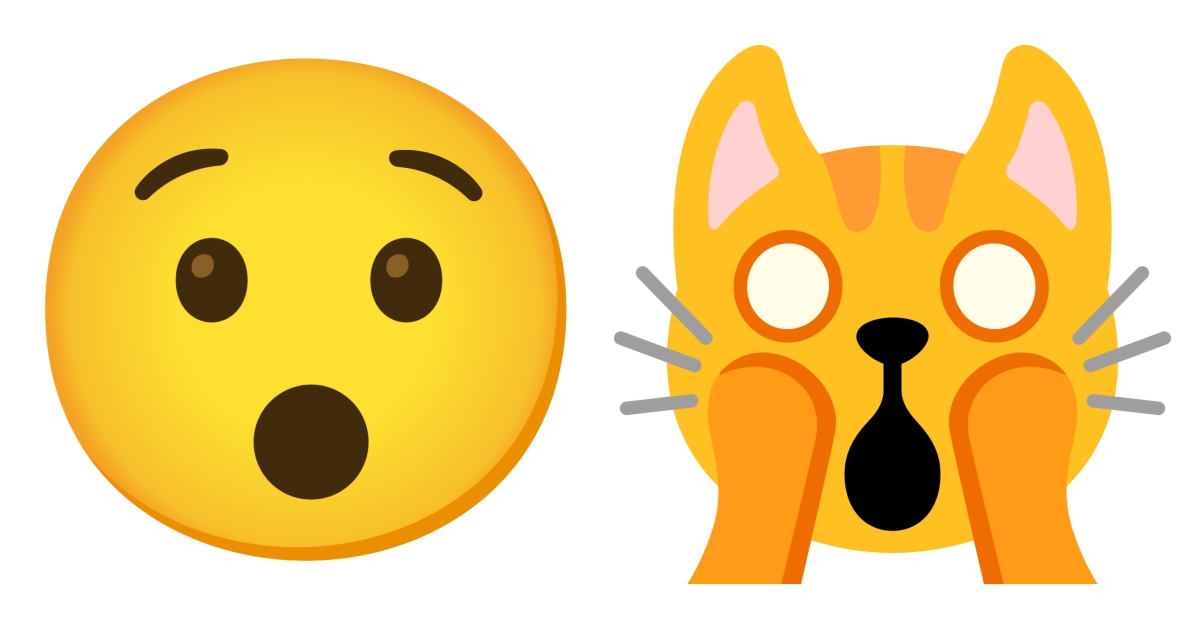 😯 Surprised Emojis 🙀