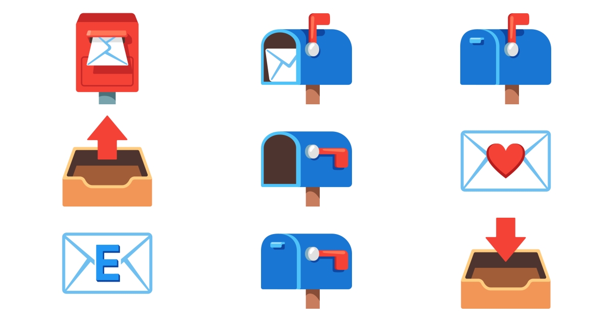 Mail Emojis Mail Emojis
