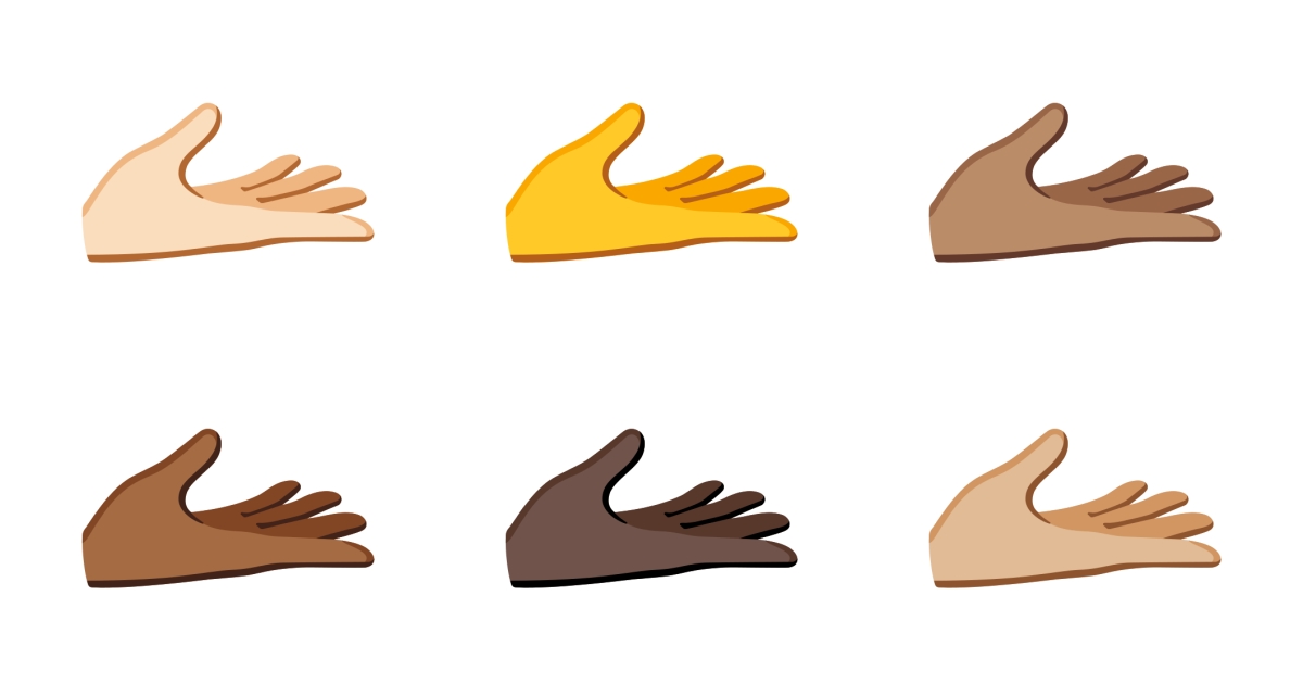 🫴 Beckon Emojis 🫴🏻 🫴🏼 🫴🏽 🫴🏾 🫴🏿