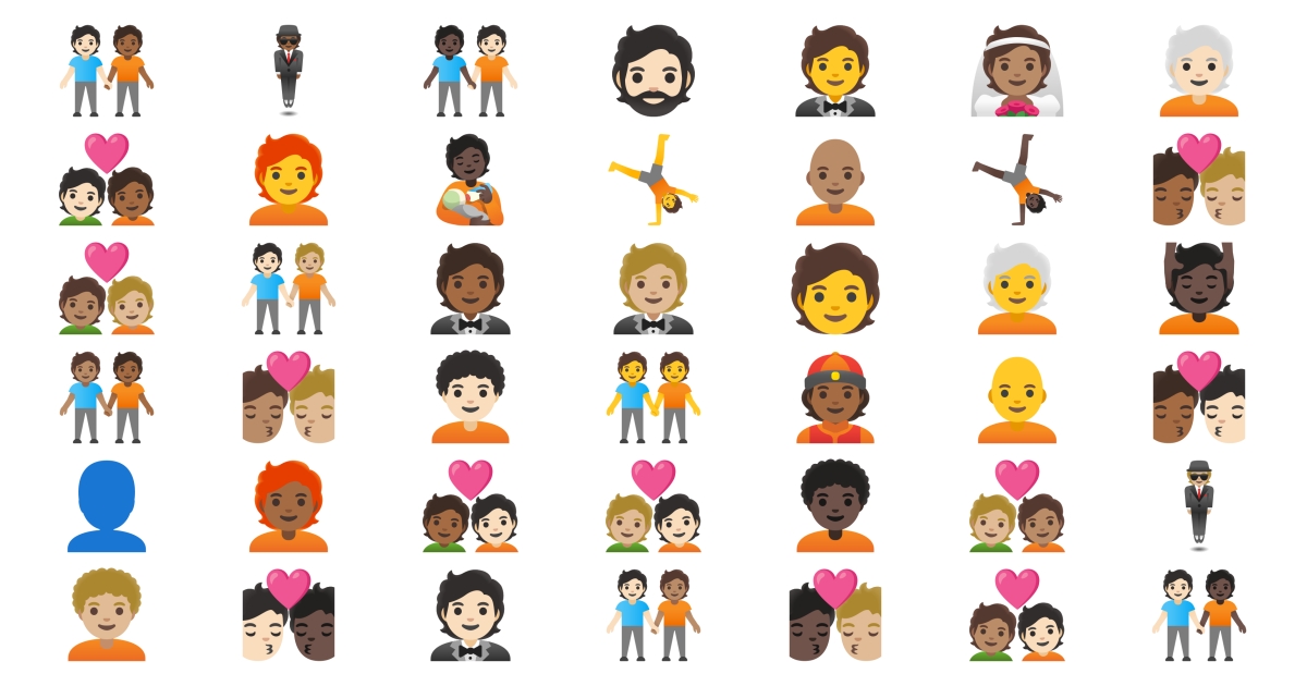 🧑 Person Emojis 🧔 🧑‍🦰 🧑‍🦱 🧑‍🦳 🧑‍🦲 👲