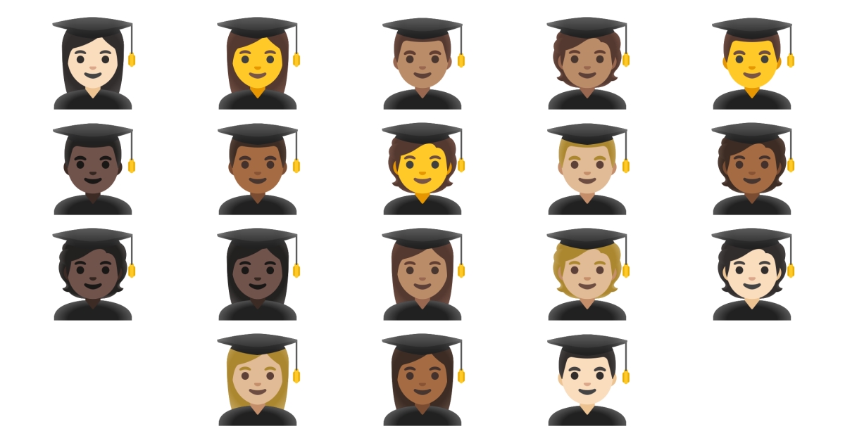 🧑‍🎓 Graduate Emojis 👨‍🎓 👩‍🎓 🧑🏻‍🎓 🧑🏼‍🎓 🧑🏽‍🎓 🧑🏾‍🎓