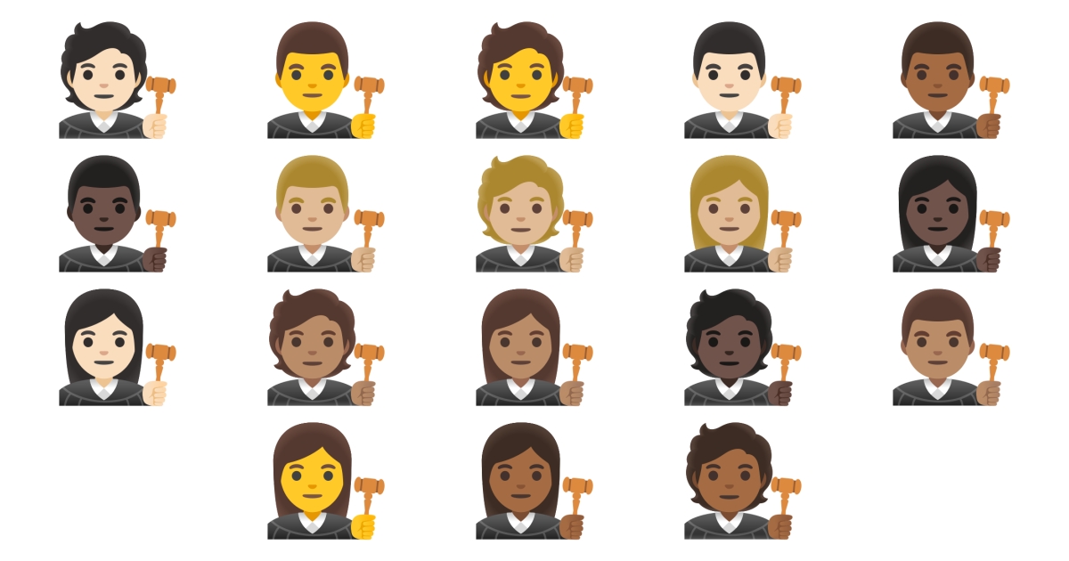 🧑‍⚖️ Judge Emojis 👨‍⚖️ 👩‍⚖️ 🧑🏻‍⚖️ 🧑🏼‍⚖️ 🧑🏽‍⚖️ 🧑🏾‍⚖️