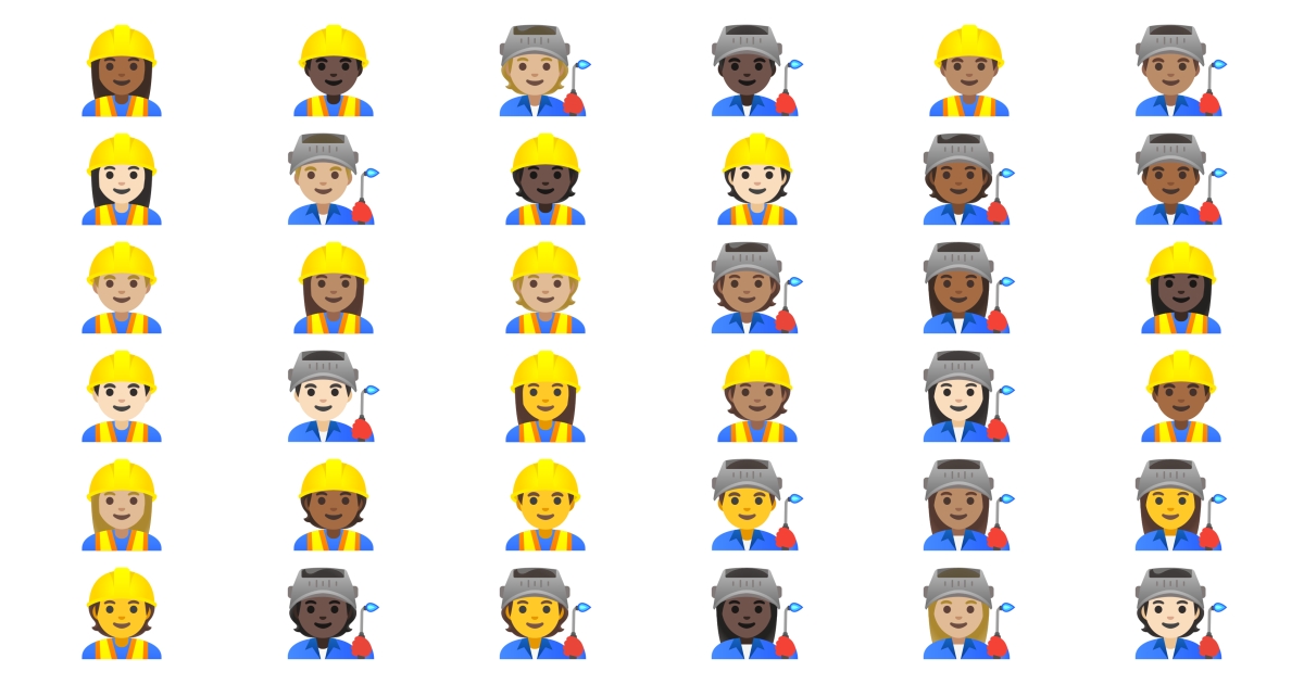 🧑‍🏭 Worker Emojis 👨‍🏭 👩‍🏭 👷 👷‍♂️ 👷‍♀️ 🧑🏻‍🏭
